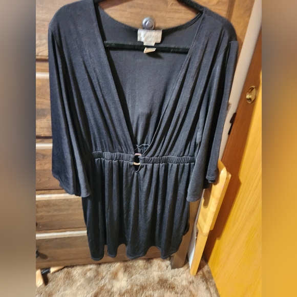 Swim | Summer Must Have Deep V Plus Size Swim Suit Cover Up Sundress ...